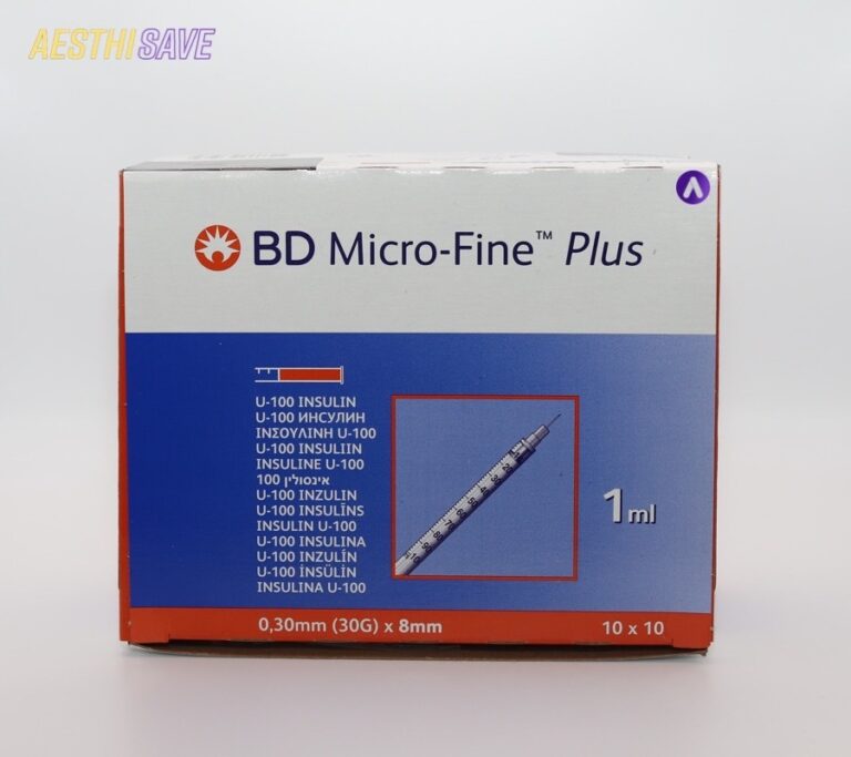 BD MicroFine + Plus 1ml U100 30G 8mm Insulin Needle | Aesthisave