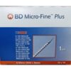 BD MicroFine + Plus 1ml U100 30G 8mm Insulin Needle | Aesthisave